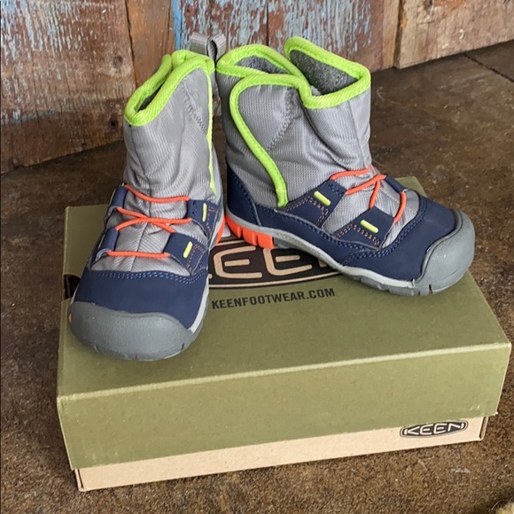 Keen | Shoes | Keen Peek A Boot Dress Blues Macaw Toddle Boot | Poshmark